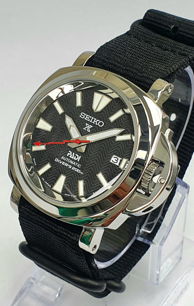 Bespoke Custom Build Pan MOD SEIKO NH36 Automatic Movement 3D samurai ...